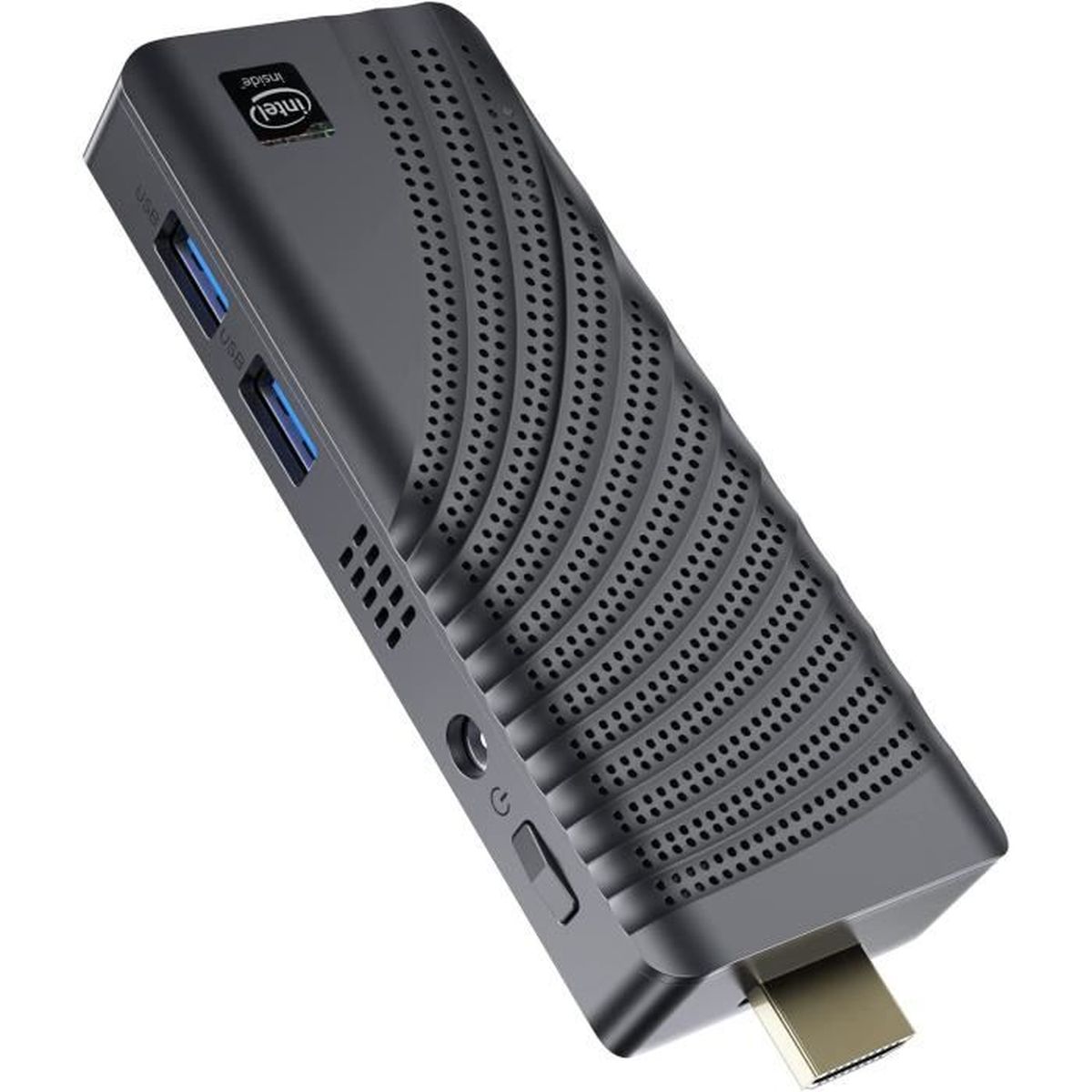 NiPoGi Mini PC Stick, Windows 10 Pro Celeron J4125 (fino a 2,7 GHz), 6 GB RAM/128 GB ROM Micro ...