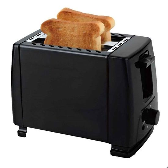 GRILLE-PAIN - TOASTER Grille Pain 2 Fentes Extra Larges Toaster - Acier ...