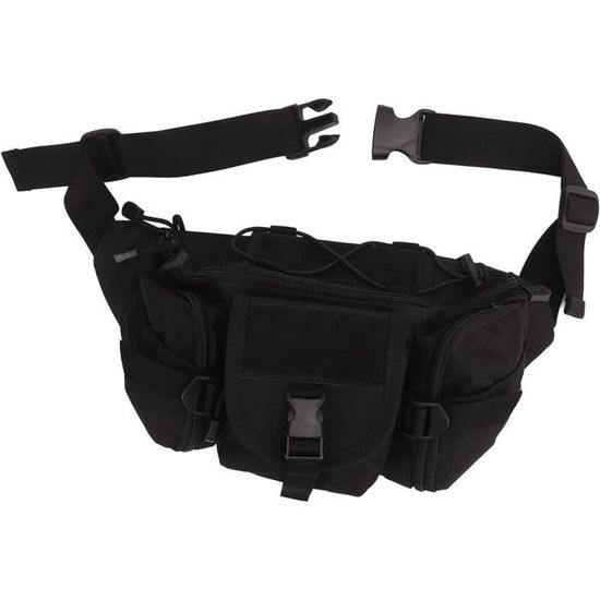 Sac Banane Pour Femme Homme, Sac Banane Multifonctionnel Tissu Oxford Nylon Imperméable Multi ...