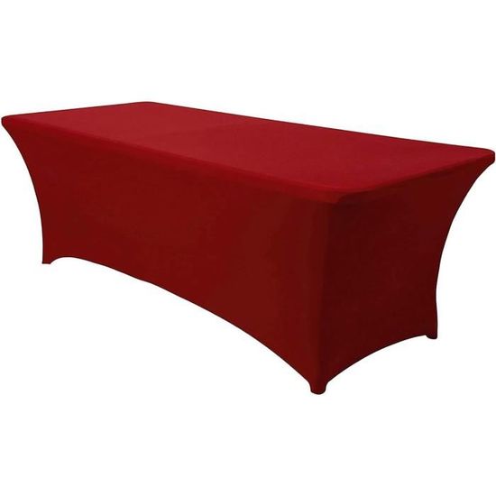 Nappe De Table Rectangulaire Stretch - Housse De Table En Spandex Tight ...