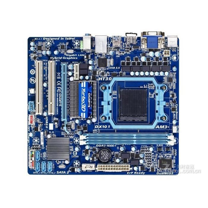 Carte mère GIGABYTE GA-880GM-USB3L AMD 880G Socket AM3+ 2xDDR3 SDRAM 32GB Micro ATX - Cdiscount ...