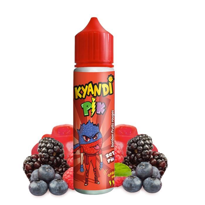 Red Pik 50ml - Kyandi Pik 06mg - avec 2 boosters de nicotine ...