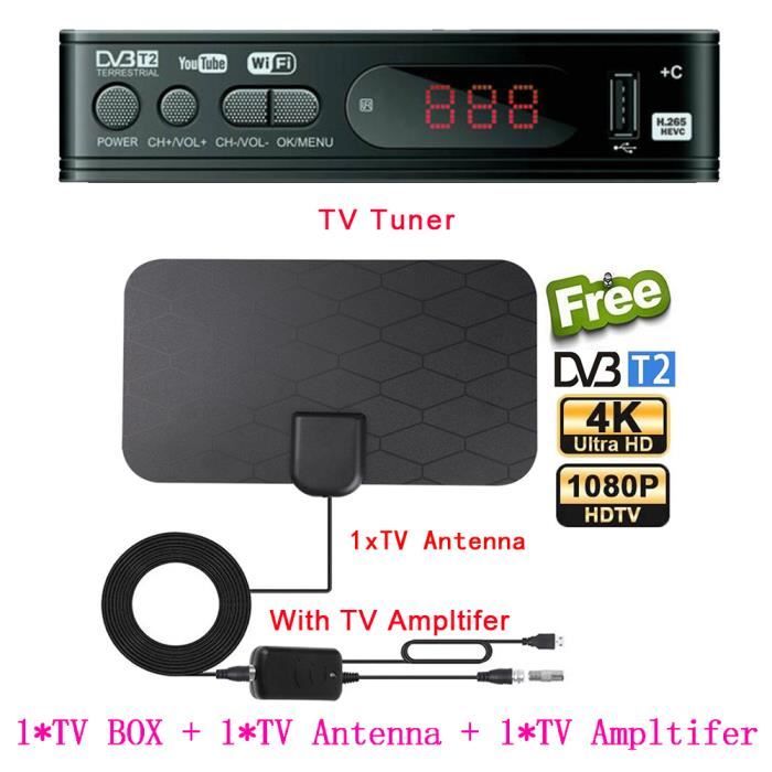 Ue Plug - Avec une antenne TV - Boîtier Récepteur De Télévision ...