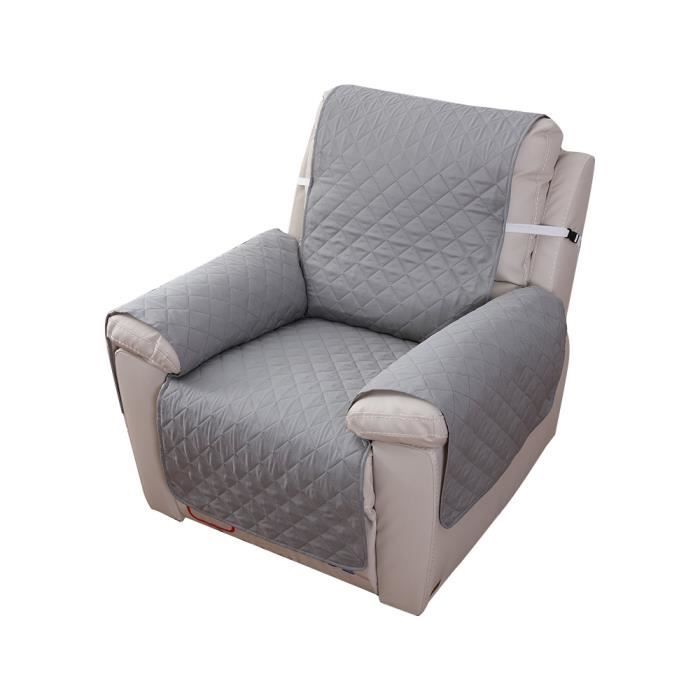 Housse de Fauteuil Relax, Matelassé Inclinable Couvre Fauteuil Relax 1 ...
