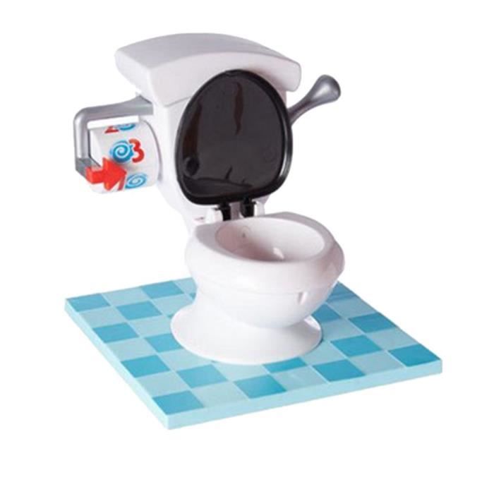 Gaming Toilet Vivid Flush Sound Kids Games Water Spray Gag Toys Âges 4 ...