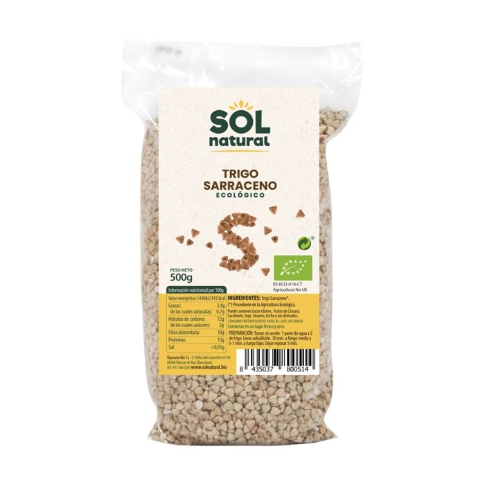 SOL NATURAL - Sarrasin bio 500 g de poudre - Cdiscount Au quotidien
