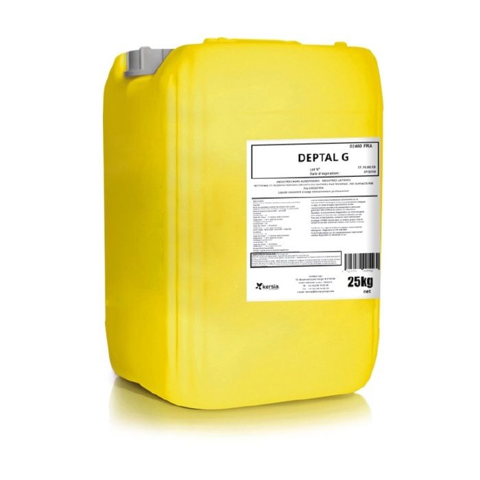 Deptal alcalin chlore laveuse 22L - Hypred Groupe Kersia - Cdiscount ...