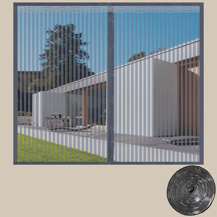 Moustiquaire Moustiquaire, Écran de Fenêtre Magnétique, Rideaux de ...