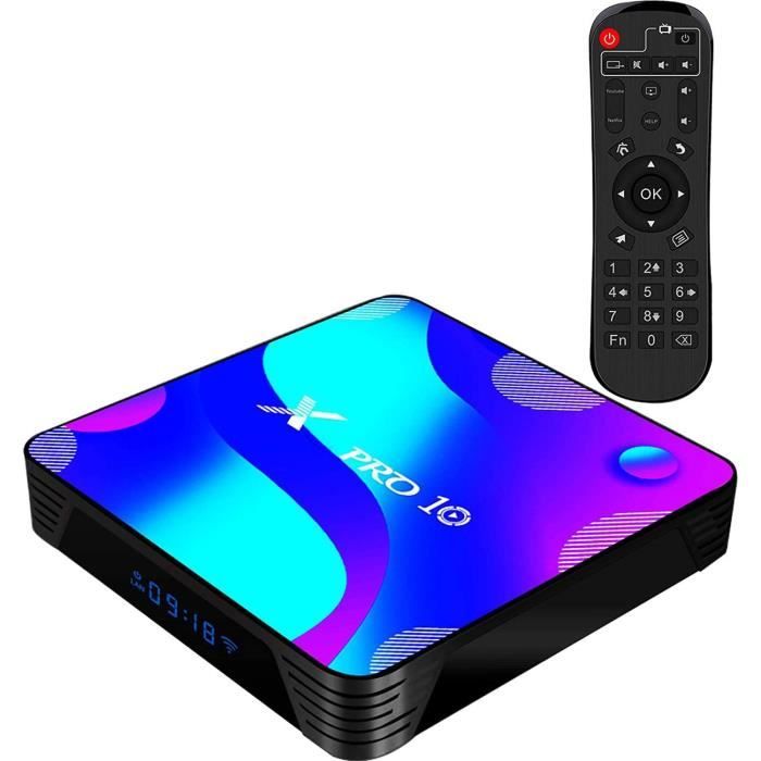 TV Box Android 11.0, TV Box [4 Go De RAM + 128 Go De ROM] RK3318 Quad ...