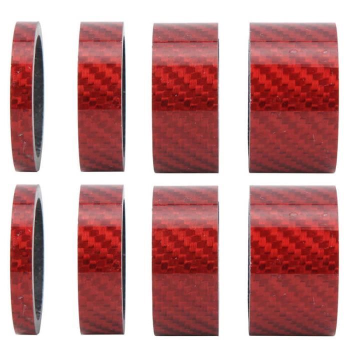 Accessoire vélo,2 ensembles de tiges de bicyclette,28.6mm 5-10-15-20mm ...