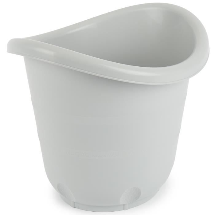 Bieco Seau de Bain Gris | Baignoire Bebe | Benoire pour Bébé Baignoire ...