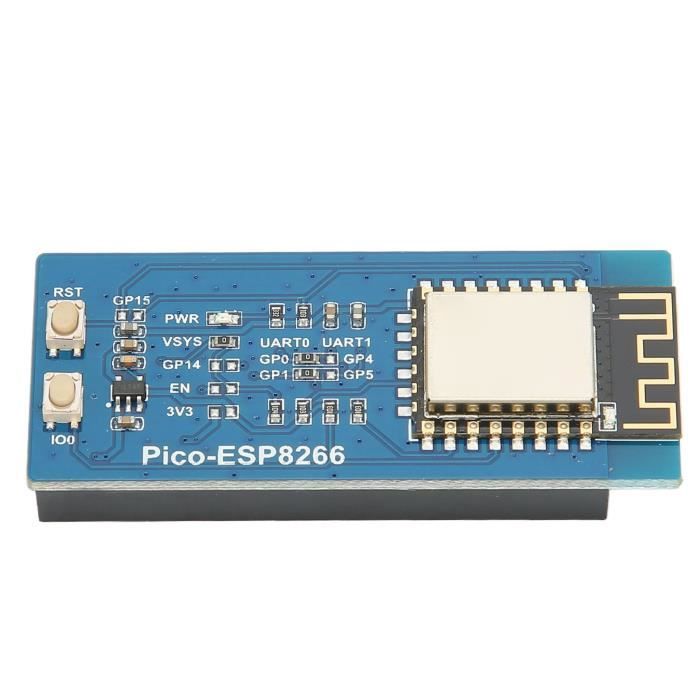 HURRISE Module Wifi ESP8266 Carte d'extension WiFi ESP8266 Protocole TCP/UDP IEEE 802.11b/g/n ...