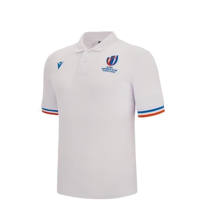 Polo Macron Enfant Rugby World Cup 2023 Officiel - Cdiscount Sport