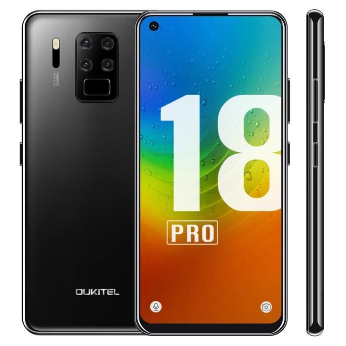 Smartphone OUKITEL C18 Pro 64Go ROM 6.55'' Écran Android 9.0 Octa Core ...