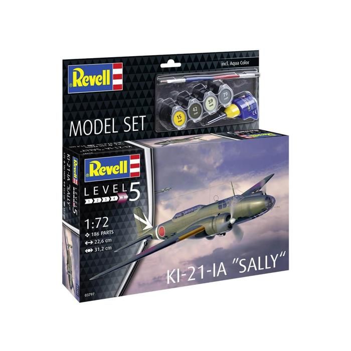 Maquette avion : Model Set Ki-21-la "Sally" Maquette Revell avec ...