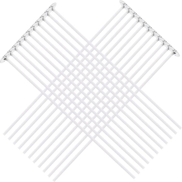 EXCEART 100 Pièces Support Inférieur De La Mèche Kit De Mèche De Bougie ...