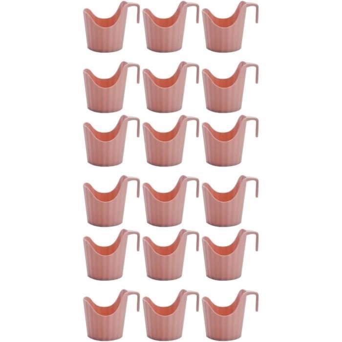 18 Pièces Porte-Gobelet Isotherme Verres Jetables Gobelet Anti ...