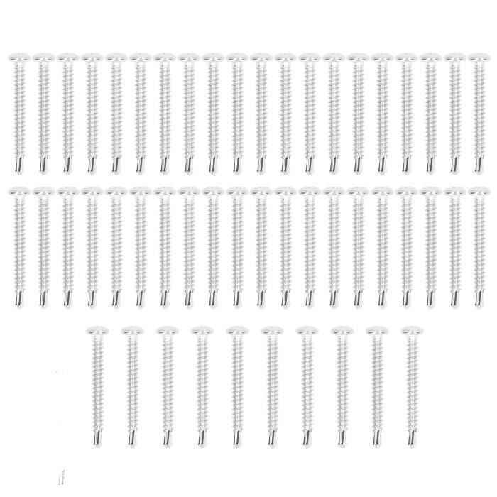 RHO-Vis en acier inoxydable 304 Lot de 50 Vis Autoperceuses en Acier Inoxydable 304, Antirouille ...