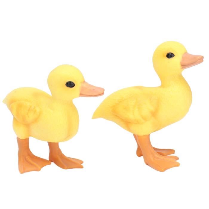 VINGVO Mini Yellow Duck, Compact Yellow Duck Figurine for Birthday for ...