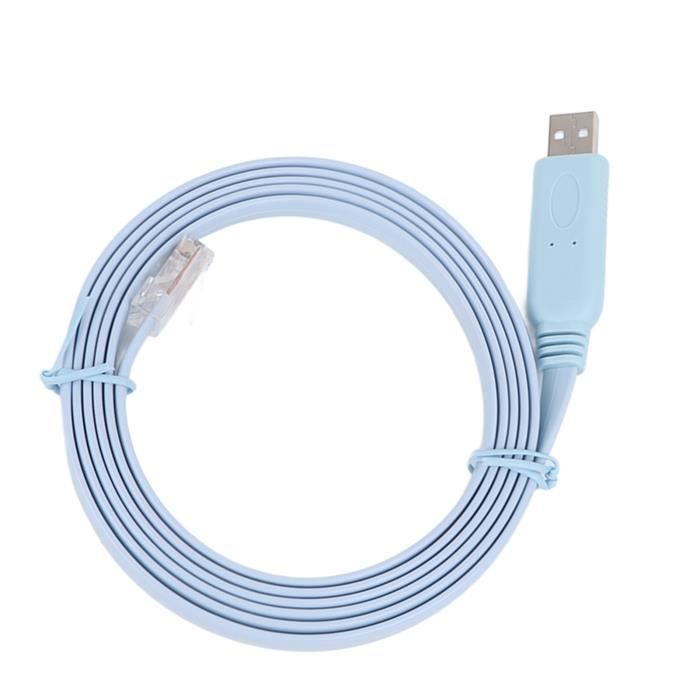 Vvikizy câble USB vers RJ45 Câble de Console USB vers RJ45, 5,9 pieds ...