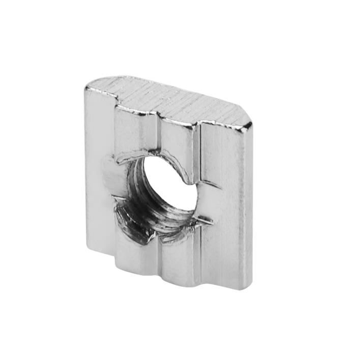 YOSOO écrou profilé en aluminium Écrou à rainure en T coulissant en ...