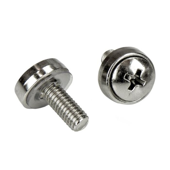 Vis M5 et écrous cage M5 - STARTECH - 12 mm - Plaqué nickel - Paquet de ...