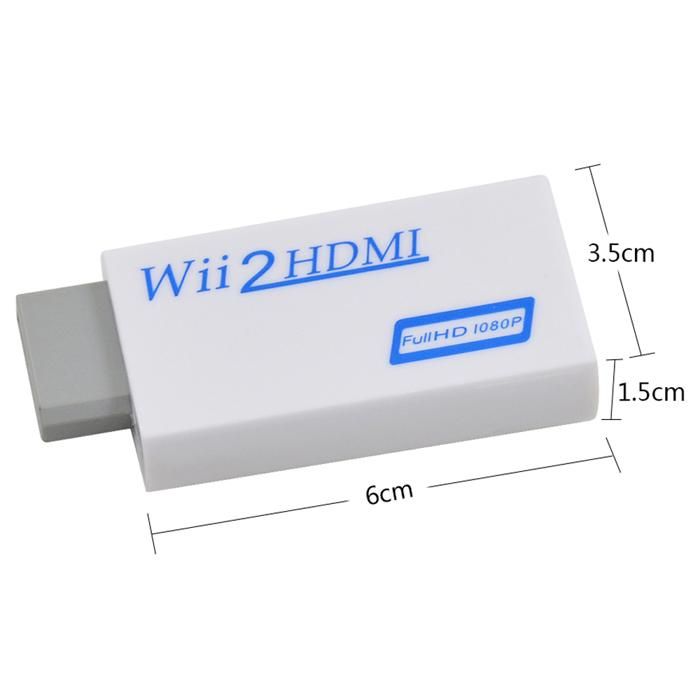 Mini Convertisseur Adaptateur Wii HDMI 720P / 1080P HD Audio Upscaling ...
