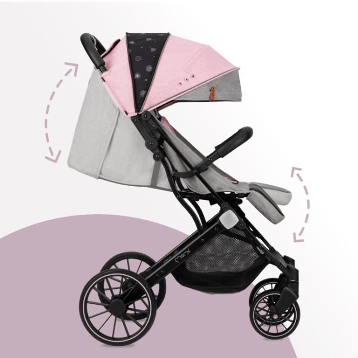 Poussette citadine ultra compacte MOMI Estelle Dakar - De 0 à 36 mois ...