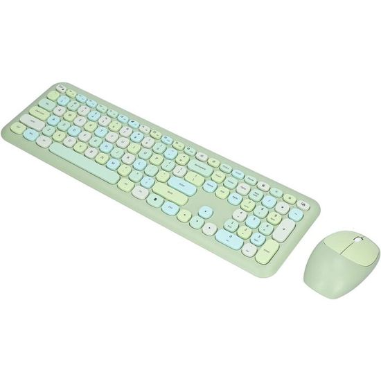 Ensembles Clavier Et Souris Sans Fil,Clavier De Style Rétro Avec ...