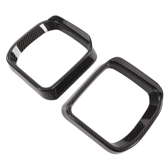 Akozon Side Mirror Molding Trim, Rainproof 1 Pair Left Right Rear View ...