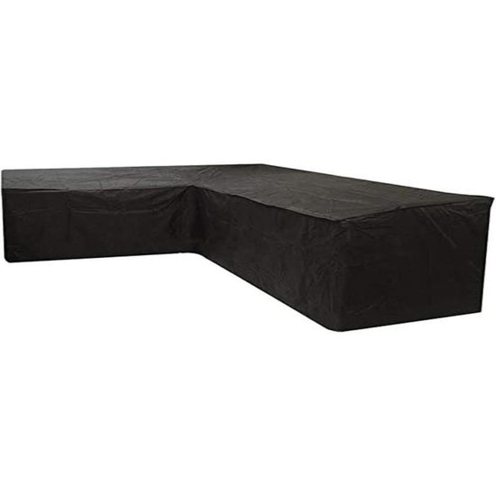 Housse Canapé D'Angle De Jardin Imperméable Bâche De Protection Salon ...