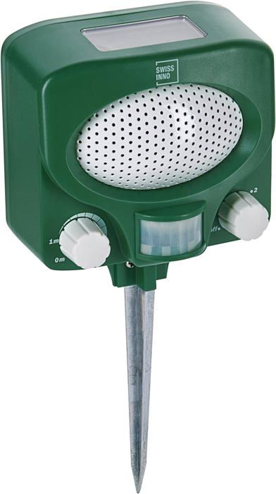 Répulsif Animaux Ultrasonique Solaire avec détecteur de mouvement et ...