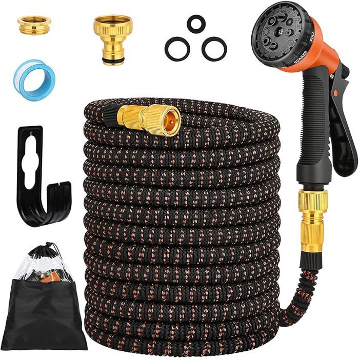 Tuyau d39Arrosage Extensible 30m avec 8 Modles de Pulvrisation Convient ...
