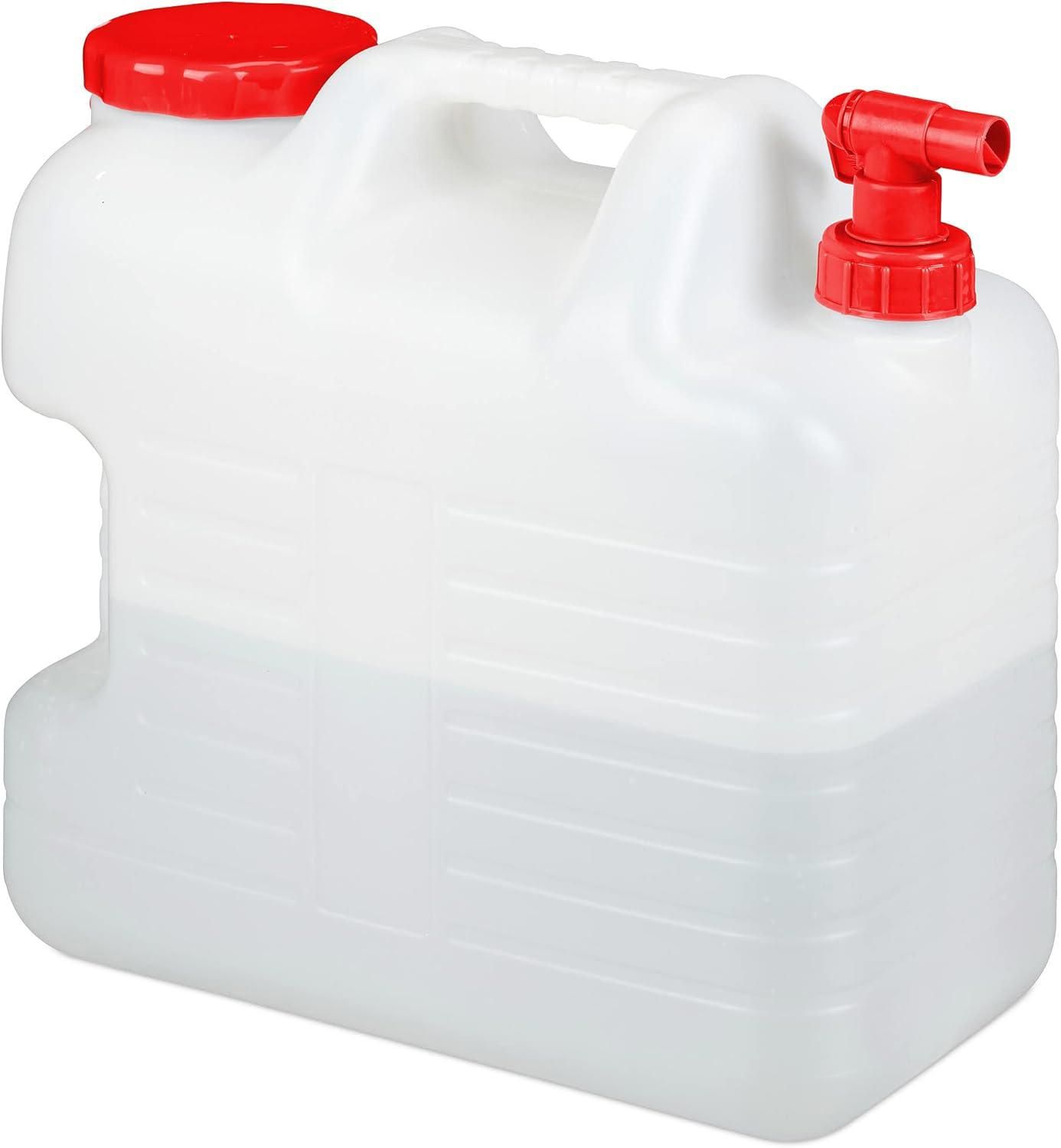 Jerricane d’Eau avec Robinet, Couvercle à Visser, bidon à Eau de ...