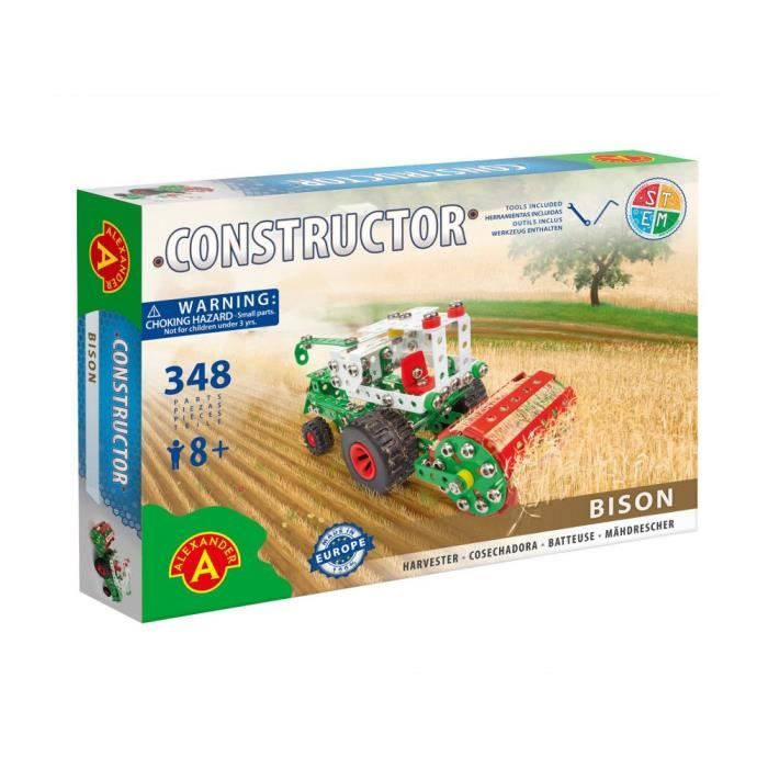 Alexander Toys Constructor - Bison (Combine Harv.) - 348 pièces ...