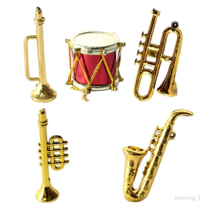 Maison de poupée - Trompette Miniature - Instrument de Musique - DIY ...