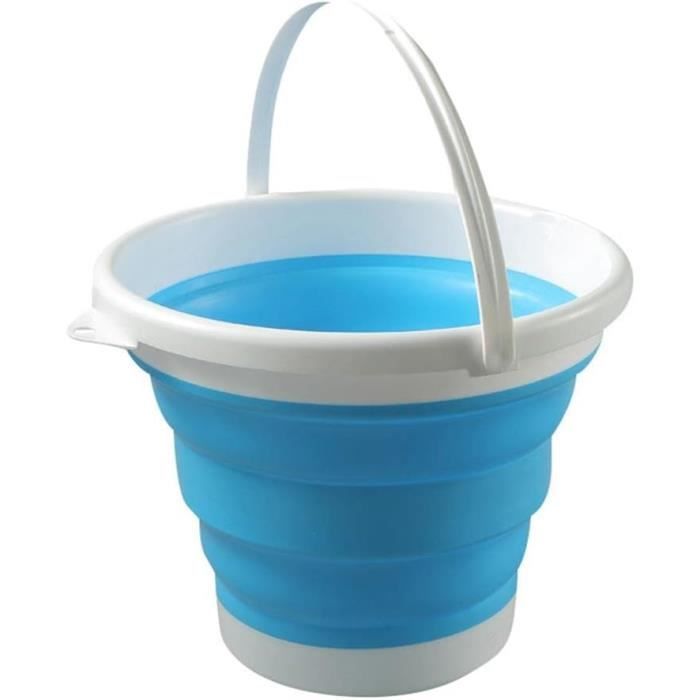Seau Pliable En Silicone Seau Pliant Portable Seau De Voiture En ...