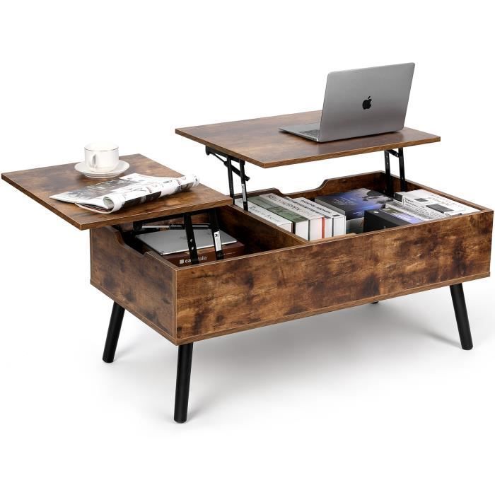 Table Basse Reglable En Hauteur