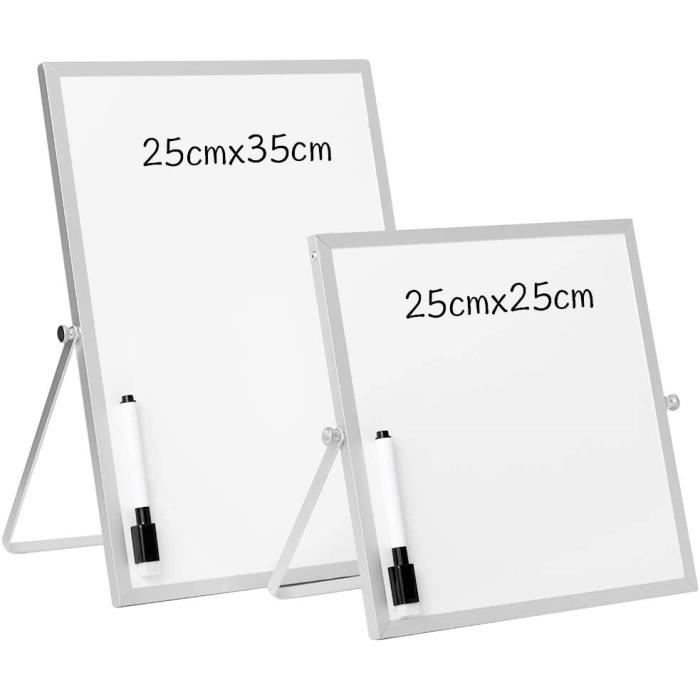 A4 Petit Tableau Blanc Magnétique, Tableau Blanc Effaçable à sec ...