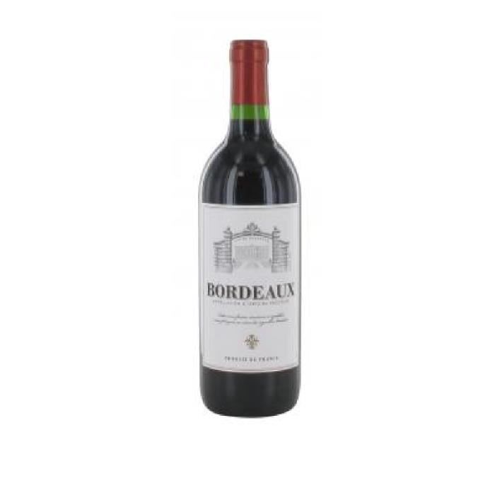 Vin rouge Bordeaux - 75 cL - La cave Cdiscount