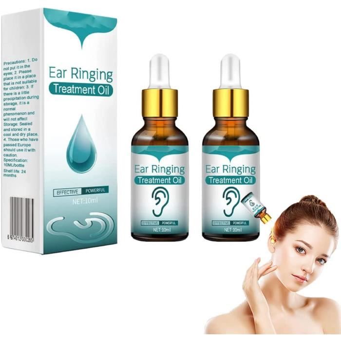 2Pcs Japanese Ear Ringing Treatment Oil, Ear Ringing Tinnitus Relief ...