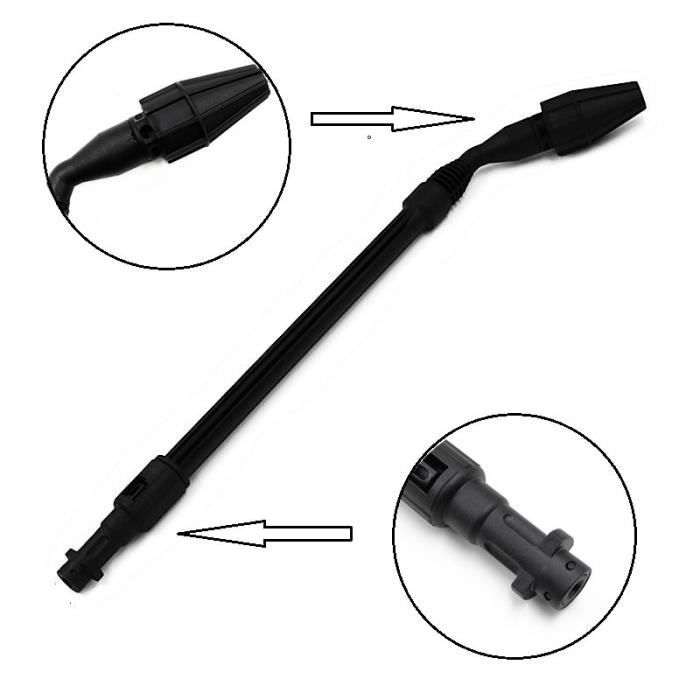 Argent - Lance de pulvérisation d'eau pour Karcher K2 à K7, nettoyeur à ...
