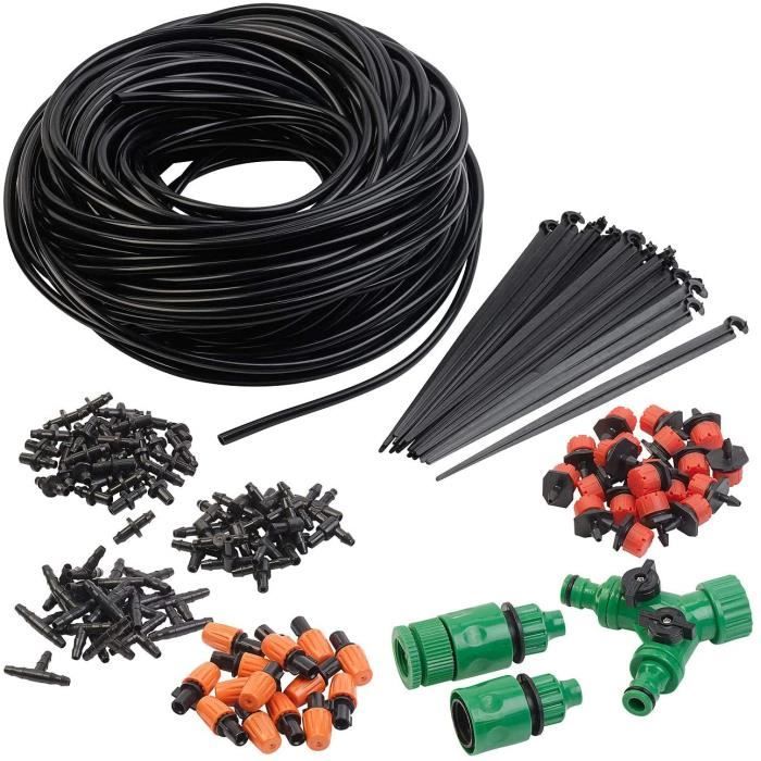 Système Dirrigation 136 Pièces Avec Tuyau De 40 M Pbs 1 346 Cdiscount Jardin