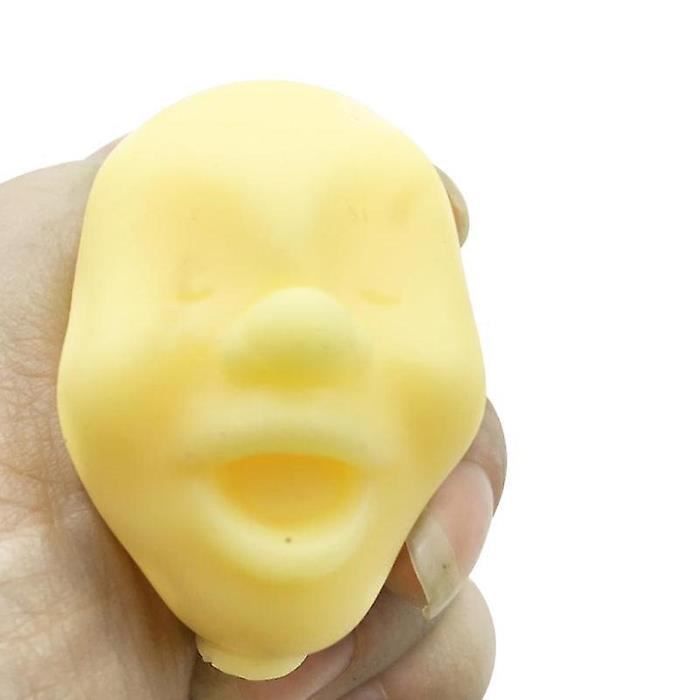 Hand spinner,Giant Squishy Face Human Funny Ball Pressure Reduce Anti ...
