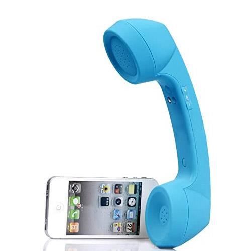 Oreillette Bluetooth Combiné Rétro de Téléphone Rétro sans Fil écouteur ...