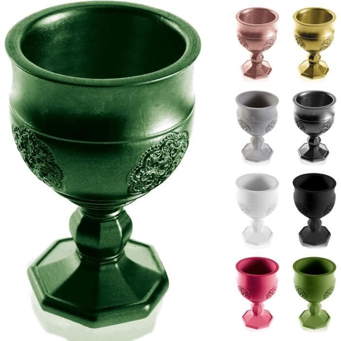 Pot De Fleurs En Ciment, Cache-Pot En Béton Gris Ø 7 Cm[u2513 ...