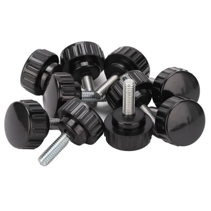 Cikonielf attache 10 pièces bouton de serrage boulon gabarit tour poignée main écrou torsadé ...