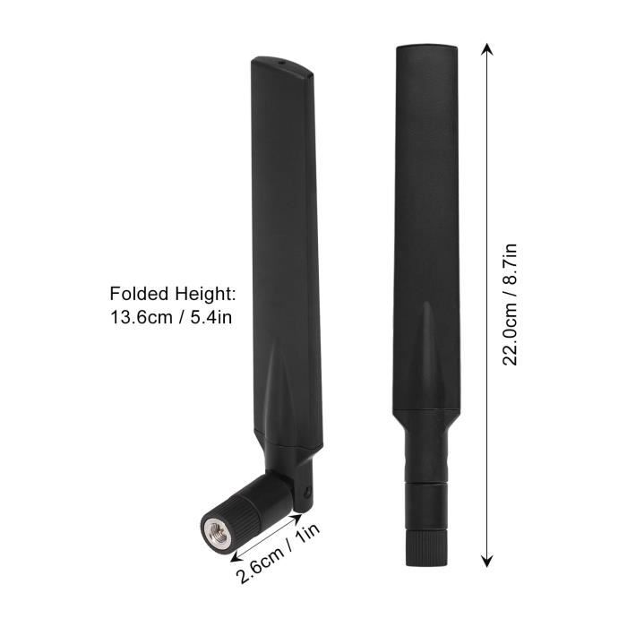 2PCS 3G 4G LTE antenne omnidirectionnelle SMA à Gain élevé antenne mâle pour appareil réseau à ...