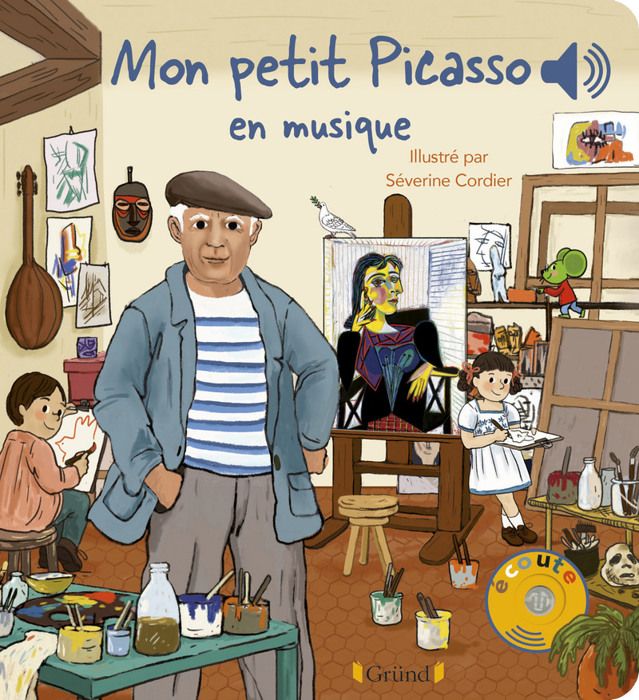 Livre sonore et éveil - Grund - Mon petit Picasso - Collection Mes ...