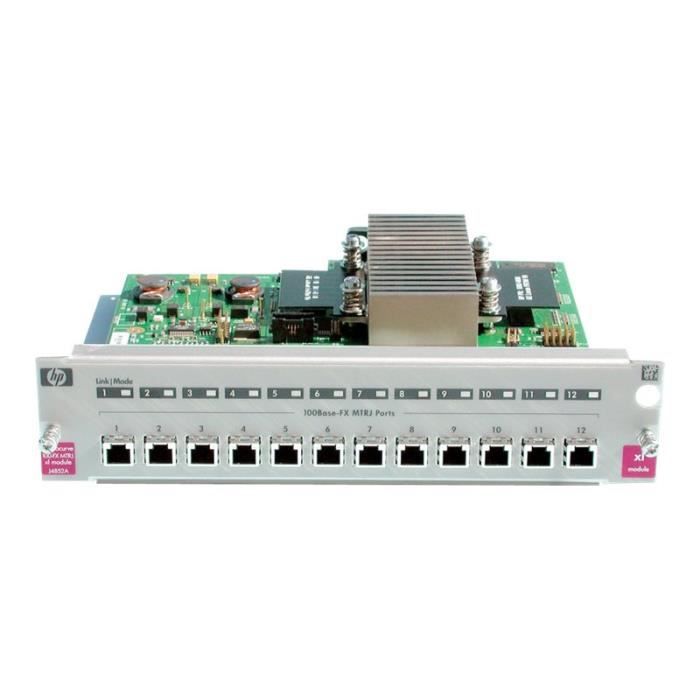 HPE Module d'extension 10-100 Ethernet x 12 pour HPE Switch 5304, Switch 5304XL-32, Switch 5308 ...